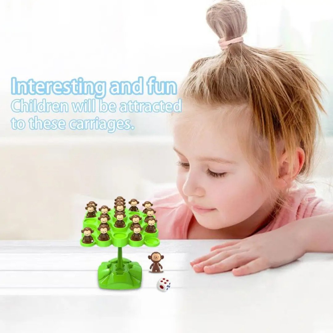 Balancing Monkey Tree Game – Montessori Math & Puzzle Toy for Creative ...