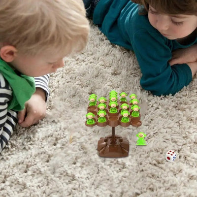 Balancing Monkey Tree Game – Montessori Math & Puzzle Toy for Creative ...